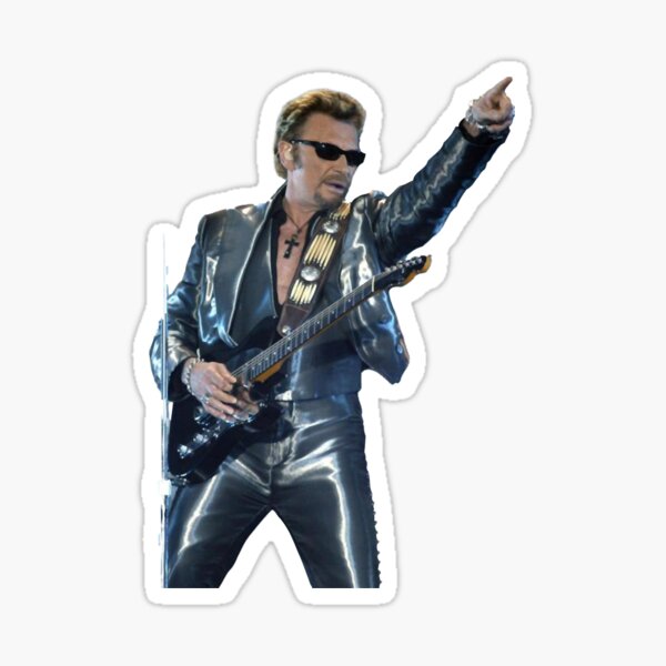 "Classic Vintage Handsome Johnny Singer Vintage Photograp" Sticker by ...