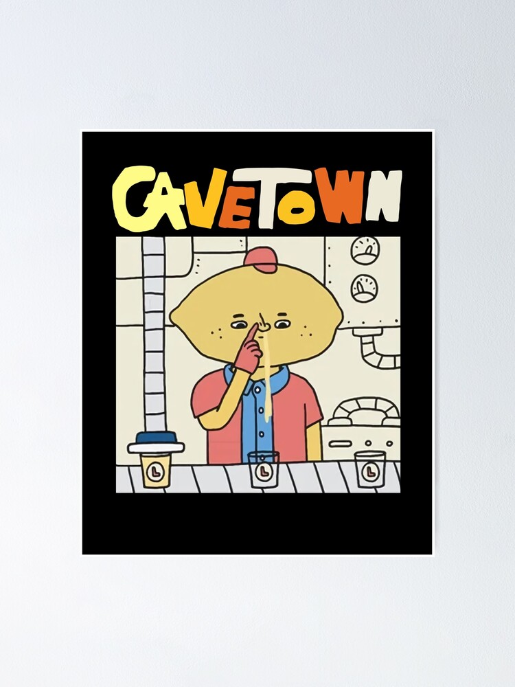 "Funny Cavetown" Poster for Sale by option1234 | Redbubble