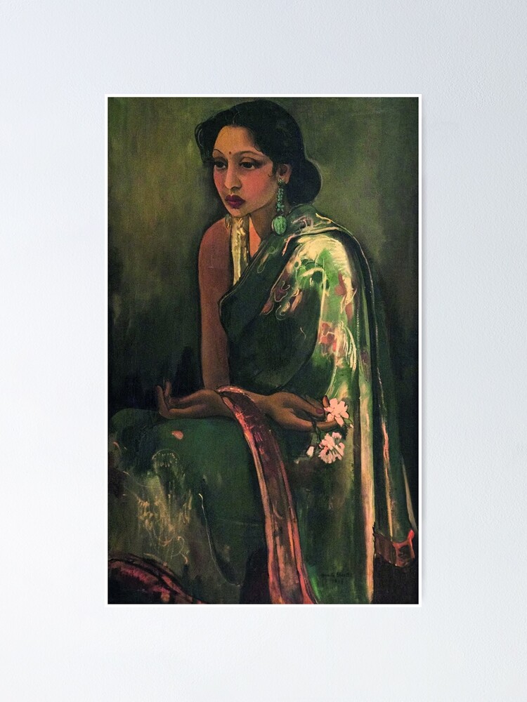 "Sumair - Amrita Sher Gil " Poster for Sale by mmaureenmarks | Redbubble
