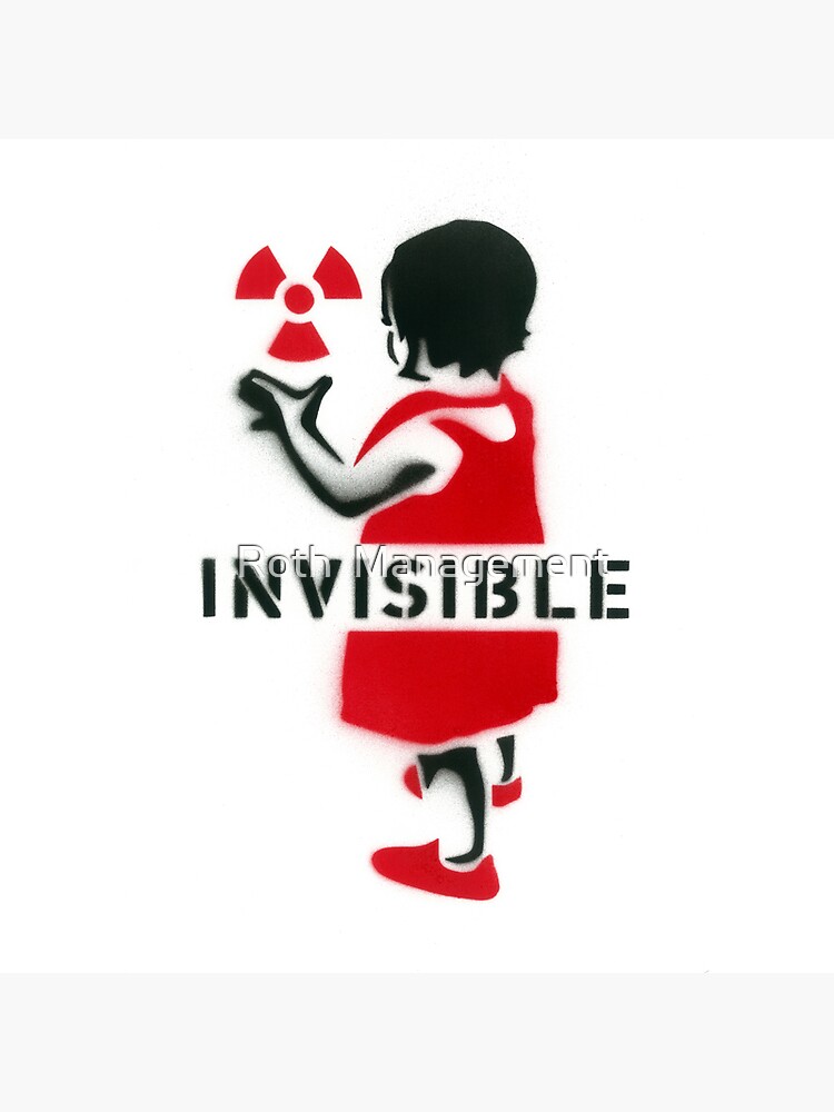 "Invisible " Sticker by rothmgmt | Redbubble