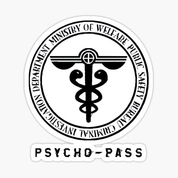 "Psycho Pass Sibyl System " Sticker by uubinh9196 | Redbubble