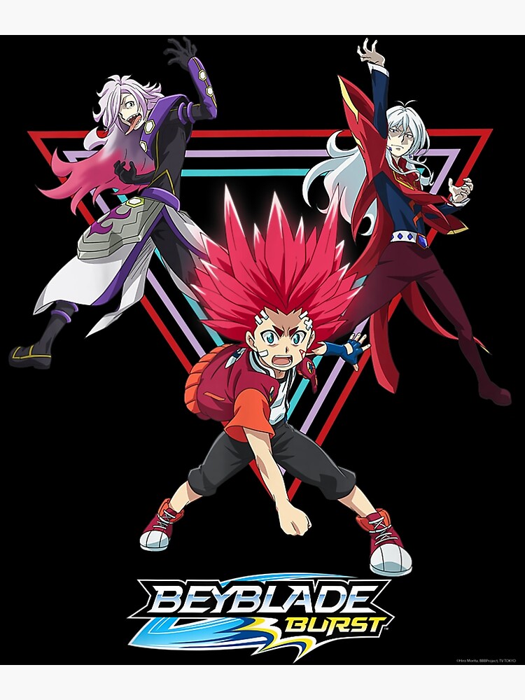 "BEYBLADE BURST TURBO TRIANGLE GROUP" Poster by FerhanHasani | Redbubble