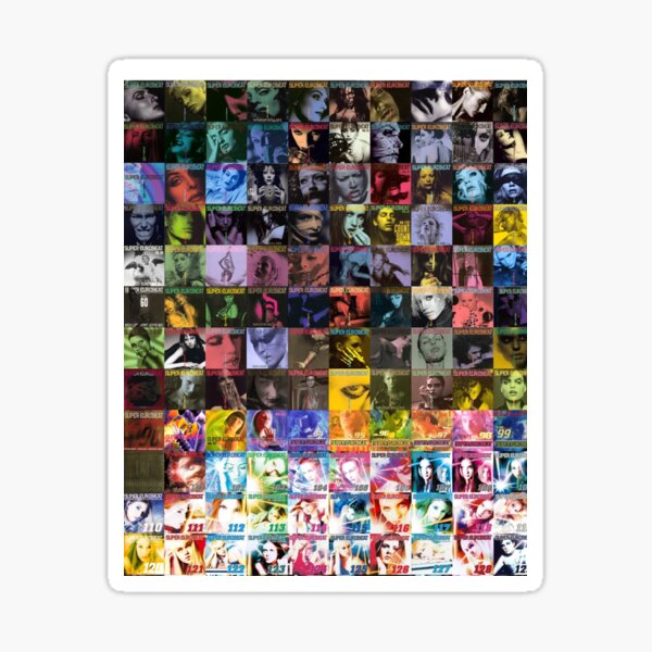 Pegatina «Camiseta gráfica Súper eurobeat» de desireeowe | Redbubble