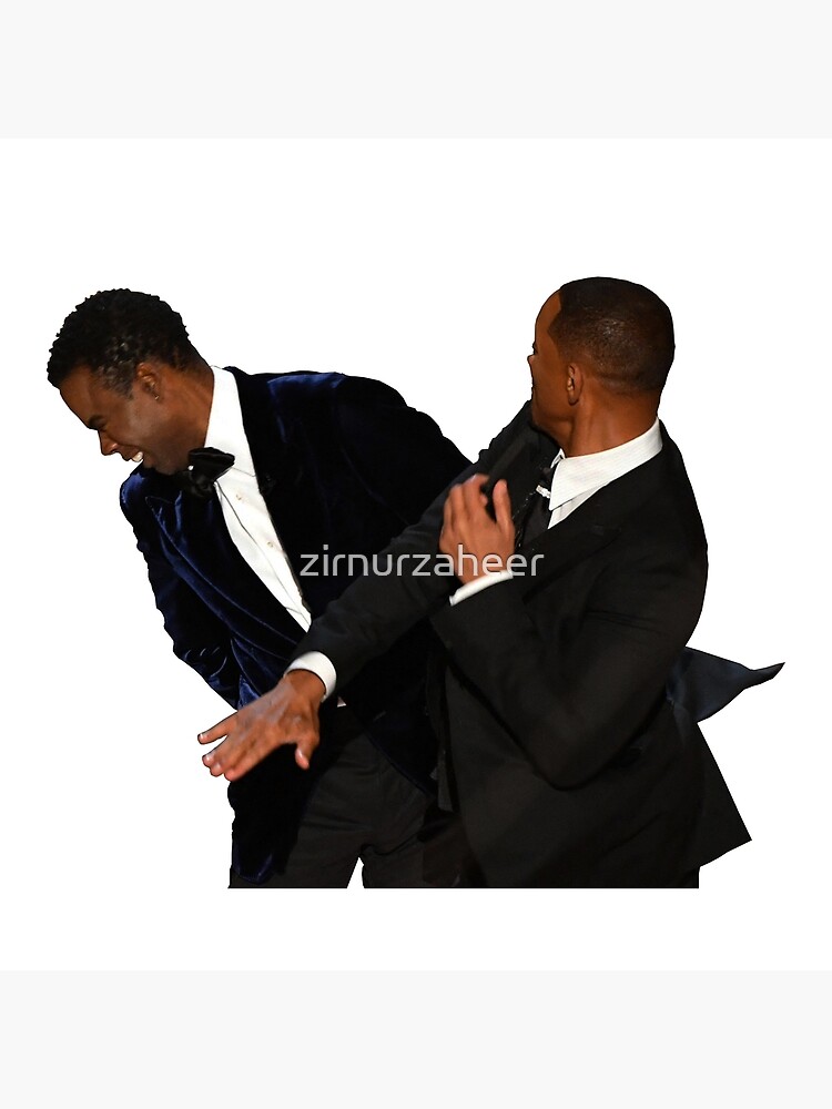 "Will Smith x Chris Rock slap on stage" Art Print by zirnurzaheer ...
