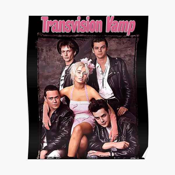 "Retro Transvision Vamp With Wendy James 80S Vintage Style Punk Rock ...