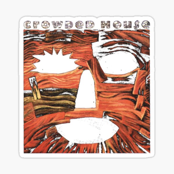 "CROWDED HOUSE Essential" Sticker by FloydBlacks | Redbubble