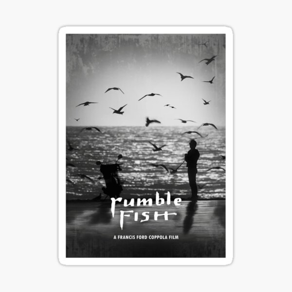 "Rumble Fish Classic ." Sticker by rudelsktonch | Redbubble
