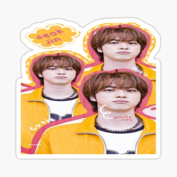 "Jin" Sticker for Sale by Hoopi | Redbubble