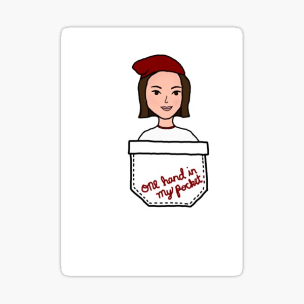 "Pocket Jo " Sticker by sketchymandy | Redbubble