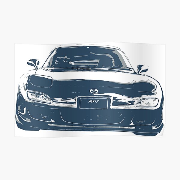 "RX7 FD" Poster for Sale by ClassicAuto | Redbubble