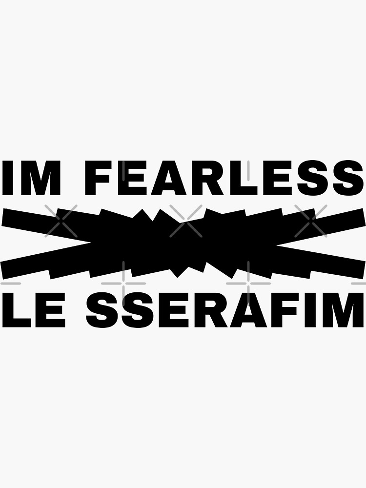 "Lesserafim logo" Sticker by ArtbyTaetan | Redbubble