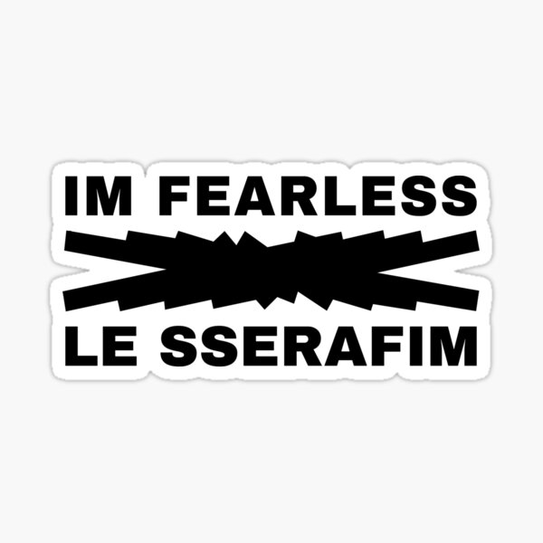 "Lesserafim logo" Sticker by ArtbyTaetan | Redbubble