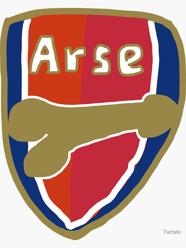"Arsenal Badge" Sticker by Tartalo | Redbubble