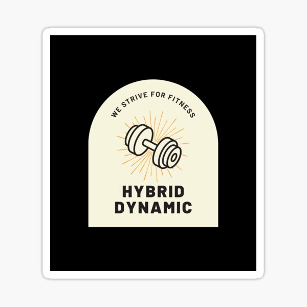 "Hybrid Dynamic " Sticker by Vaglestyle | Redbubble