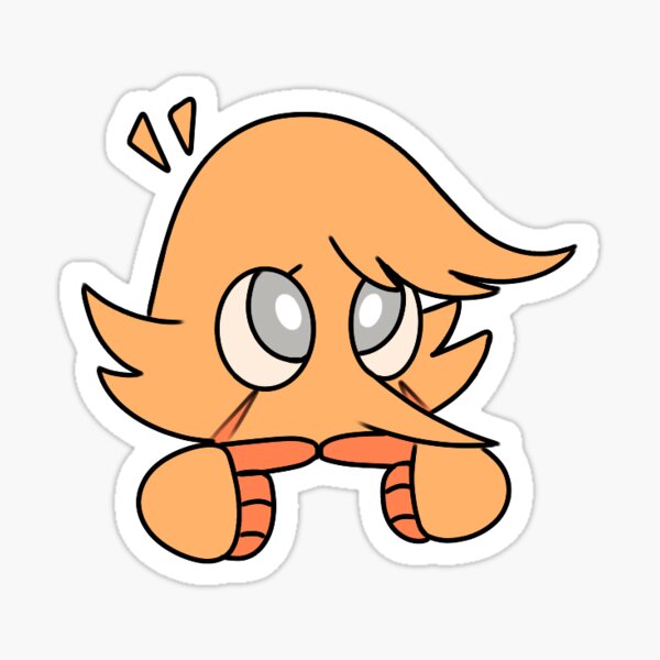 "Linkton Pwease" Sticker by RabiesSharcc | Redbubble