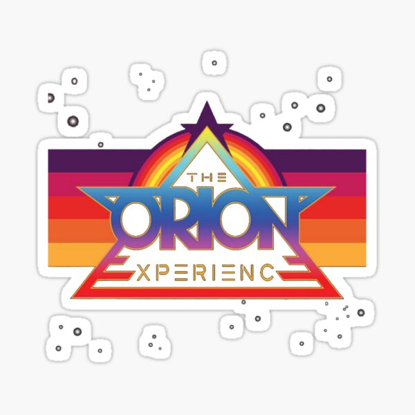 "THE ORION EXPERIENCE" Sticker by NormanValentin | Redbubble