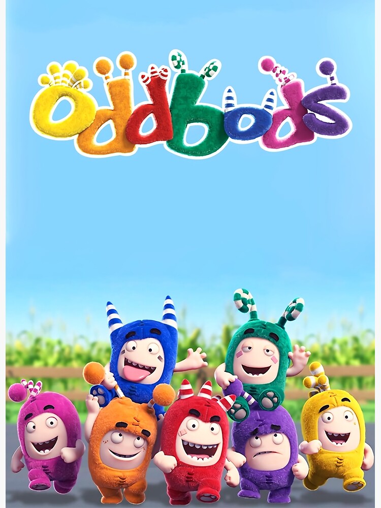 "Oddbods Tv Series" Poster by manbaper3 | Redbubble