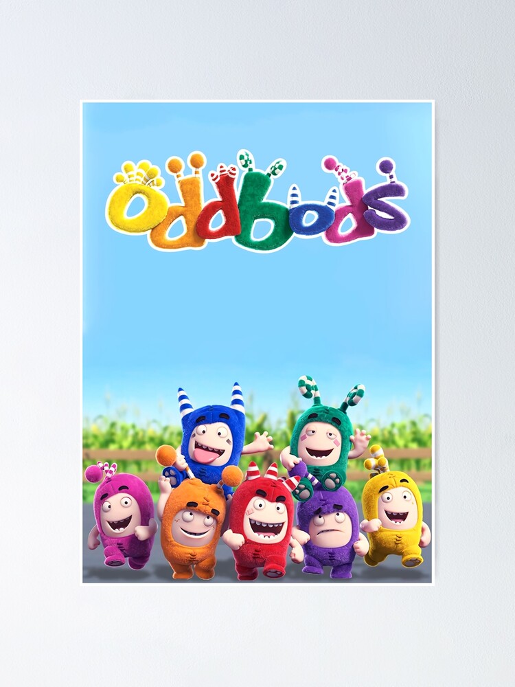 "Oddbods Tv Series" Poster by manbaper3 | Redbubble