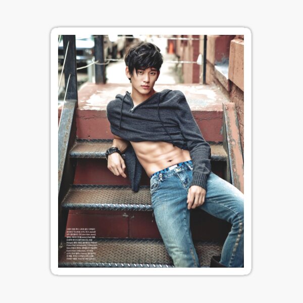 "Famous Korean Actor" Sticker by damienin-graham | Redbubble