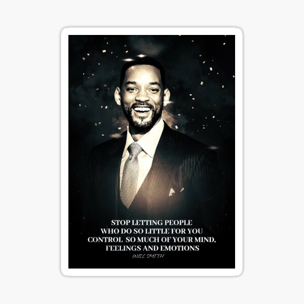 "Will Smith" Sticker by Animob | Redbubble