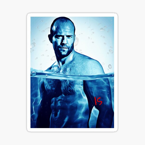 "Gift Idea Jason Statham Gifts For Birthday" Sticker by Becker1987 ...