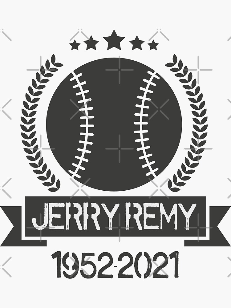 "Jerry Remy " Sticker by TsukiiYukii | Redbubble