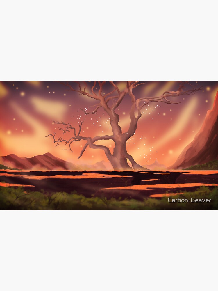 "Eternal Tree" Sticker for Sale by Carbon-Beaver | Redbubble
