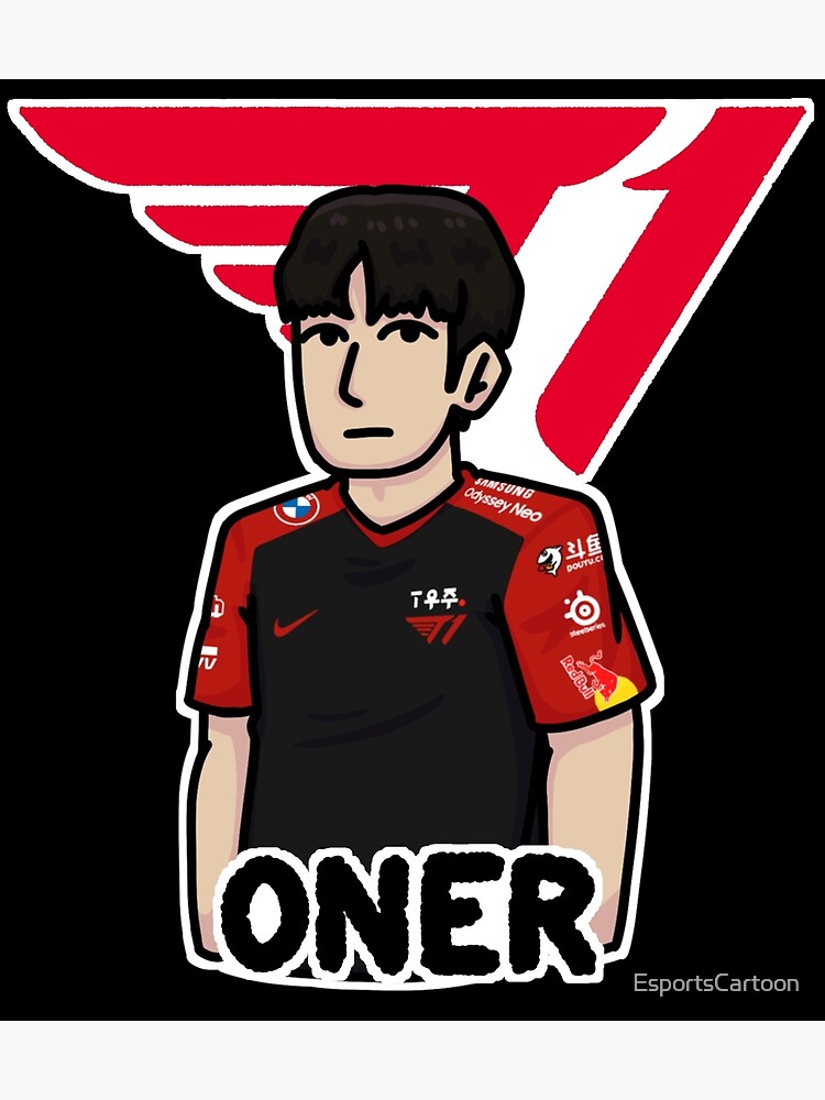 "T1 LoL 2022 Oner" Art Print by EsportsCartoon | Redbubble