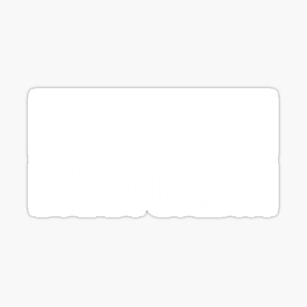 "Kawaii Japanese Baka Gaijin Kanji Phrase Classic ." Sticker by ...