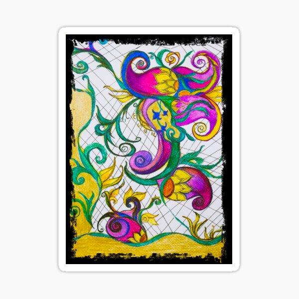 "Paisley " Sticker for Sale by Najia456 | Redbubble