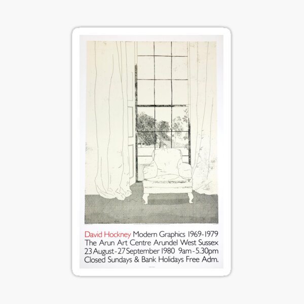 "French windows Arun Centre 1980" Sticker by camillepierce | Redbubble