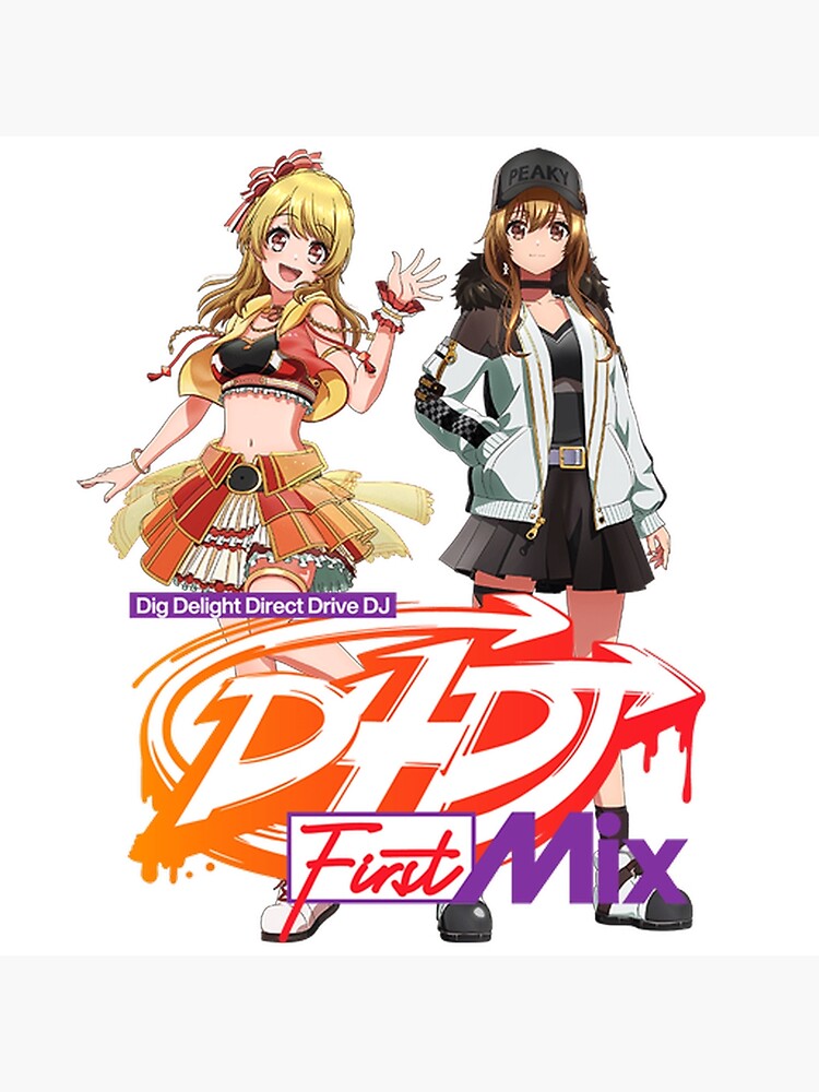 "D4DJ First Mix" Poster for Sale by BaryonyxStore | Redbubble