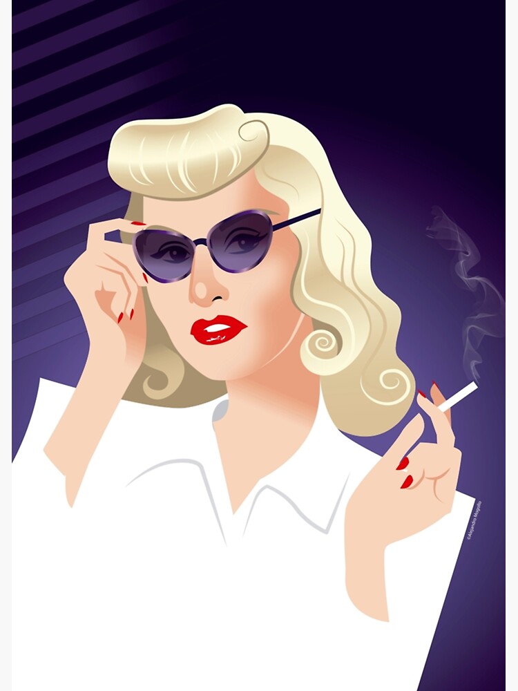 "Phyllis Dietrichson Poster" Sticker by sypherchdupu | Redbubble