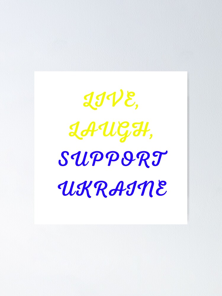 "LIVE, LAUGH" Poster for Sale by Crafts-by-Pam | Redbubble