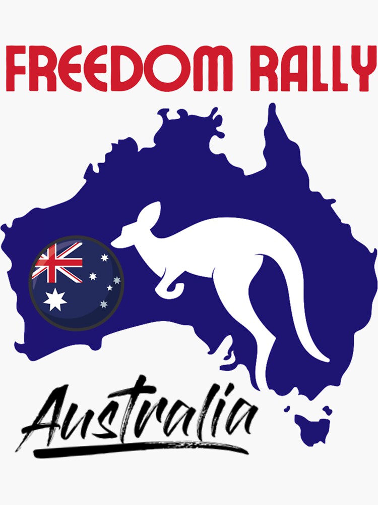 "Kangaroo of Australia on Freedom Rally Australia Freedom Convoy 2022 ...