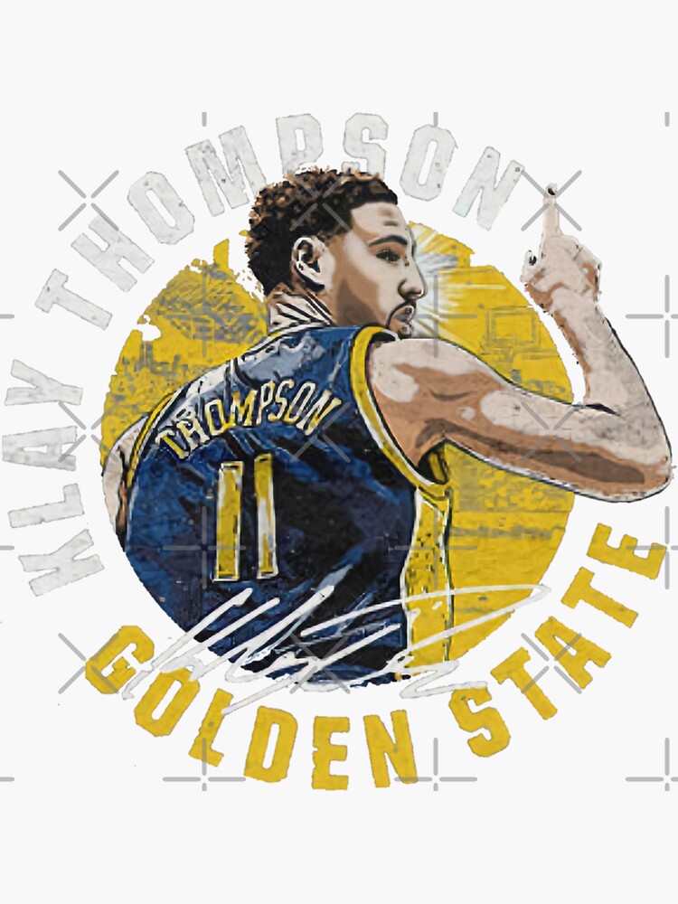 "Klay Thompson " Sticker by Gid-Var | Redbubble