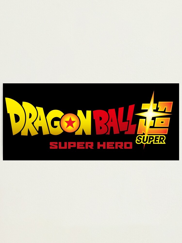 Impression photo « Dragonball Super Super-héros Super-héros Goku Gohan ...