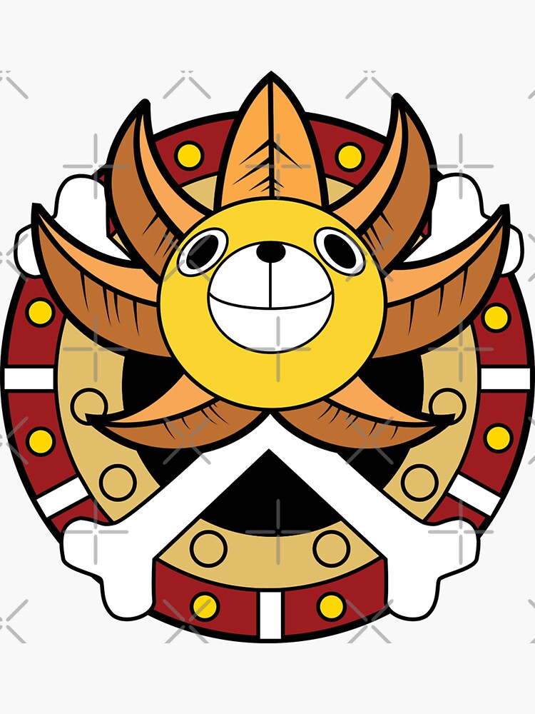 "Mugiwara Ship Thousand Sunny" Sticker by Dex-Shop | Redbubble