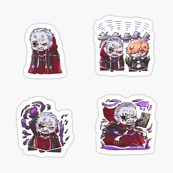 "Chibi Solon: Church Shadow" Sticker by Sonoch | Redbubble