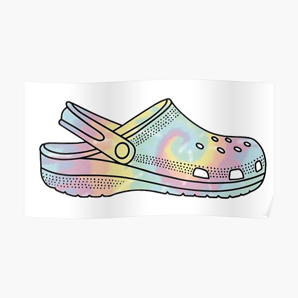 "Rainbow Croc" Poster by moniquesb | Redbubble