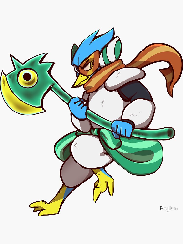 "Deltarune - Berdly" Sticker for Sale by Rayium | Redbubble