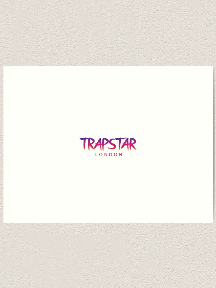 "Trapstar London logo design" Art Print for Sale by mohriz | Redbubble