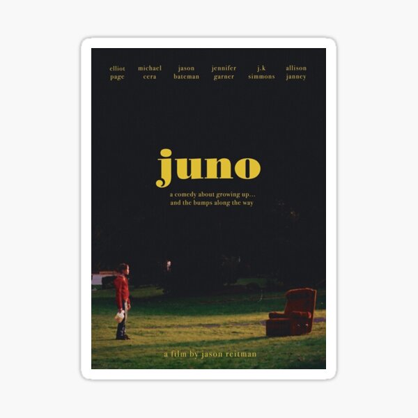 "Juno Film" Sticker by elizastamper | Redbubble