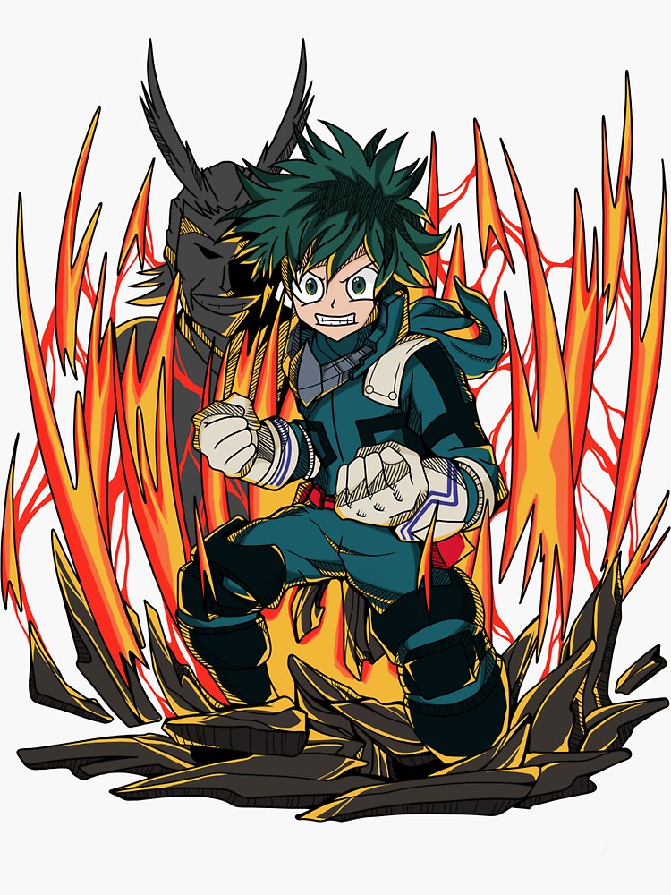 "PLUS ULTRA" Sticker by atom1 | Redbubble