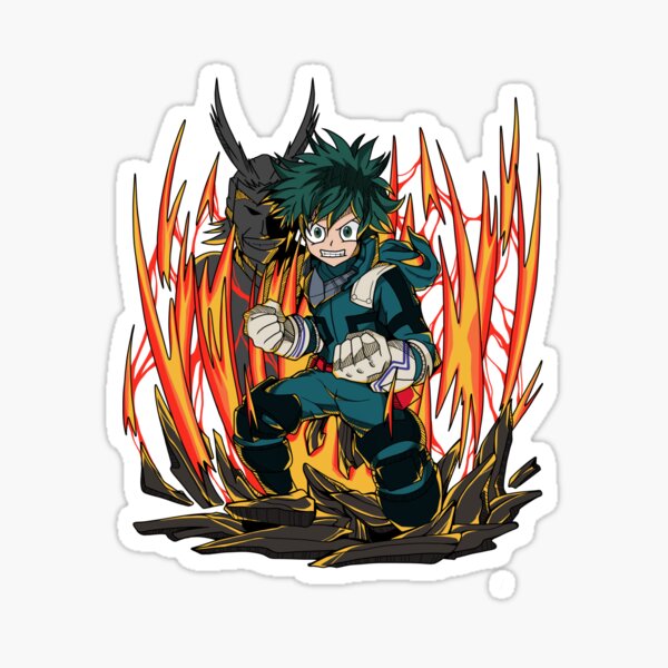 "PLUS ULTRA" Sticker by atom1 | Redbubble