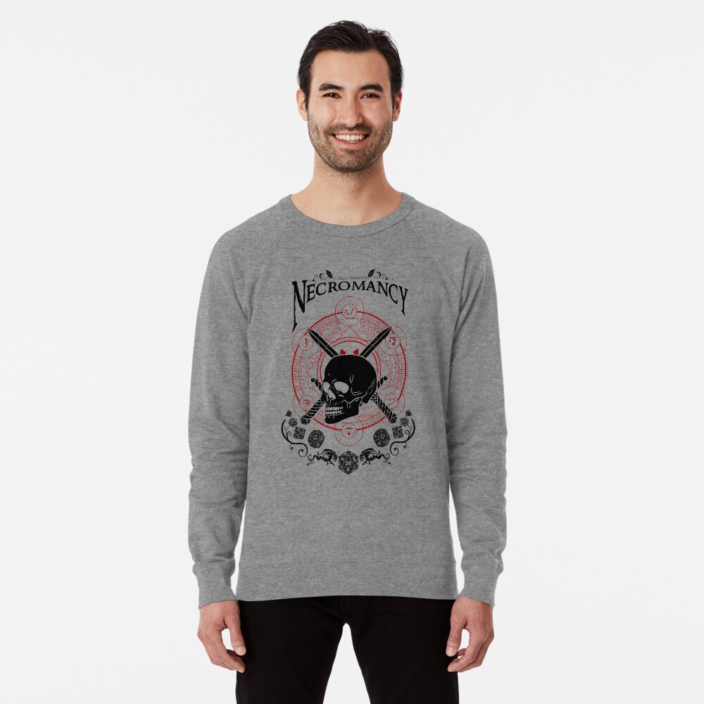 "Necromancy - RPG Magic School Series : Black" Essential T-Shirt for ...