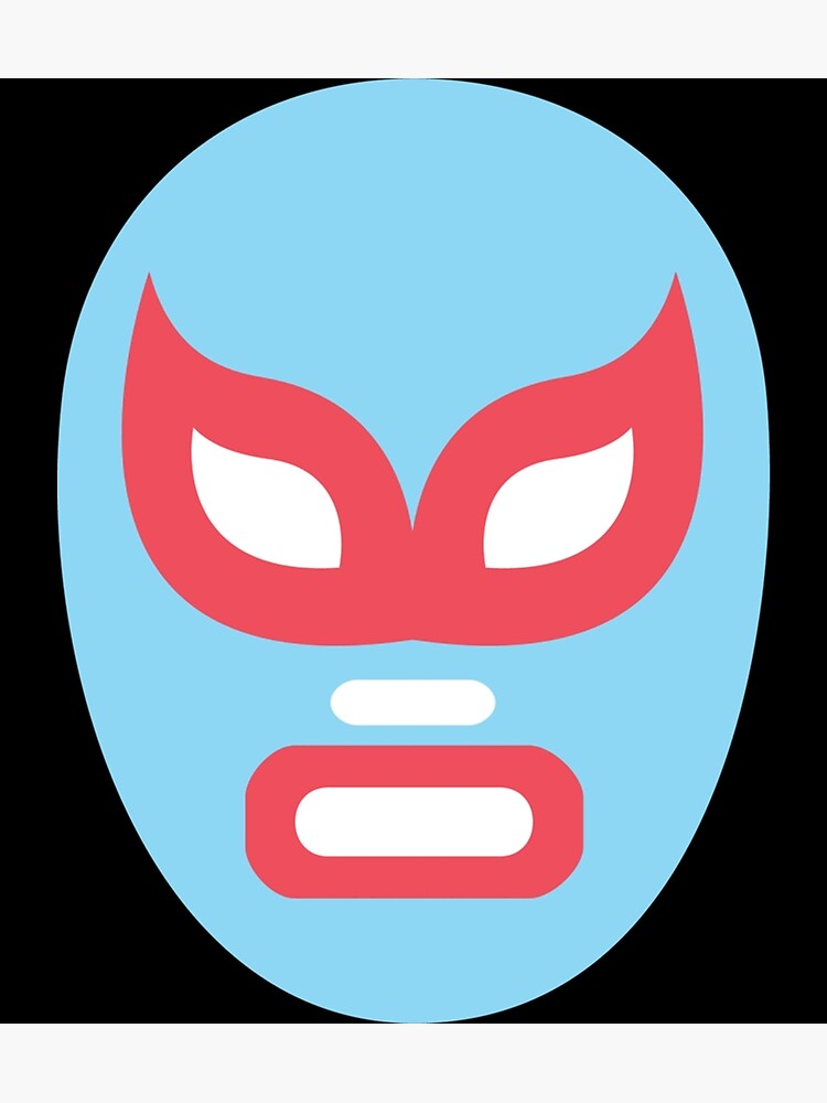 "Lucha Lucha Libre Libre Sticker" Poster for Sale by derekramo2 | Redbubble