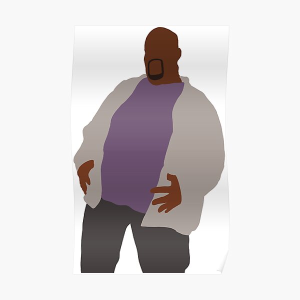 "Fat Terry - Brooklyn Nine Nine" Poster for Sale by Deez Doodles ...