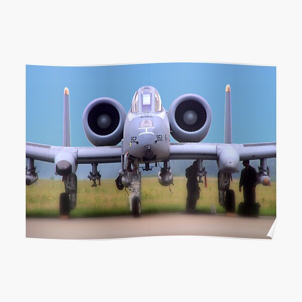 "A10 Warthog" Poster for Sale by bmphoto | Redbubble