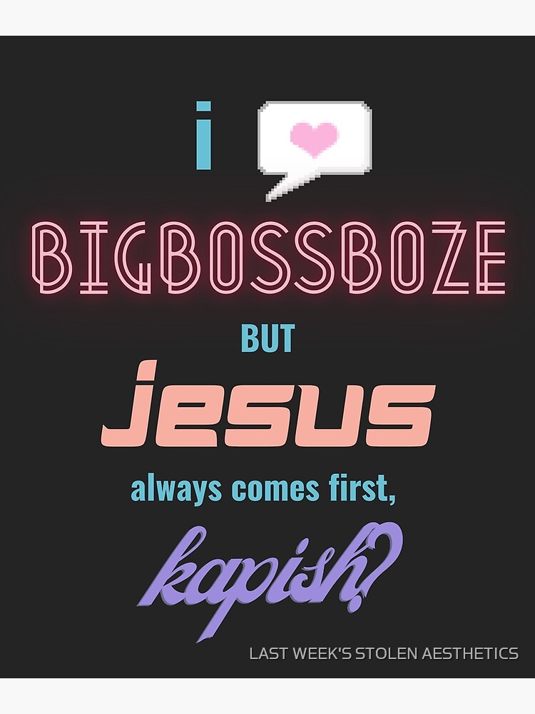 "Boxyfresh Jesus Kapish funny twitch streamer oddly specific" Poster by ...